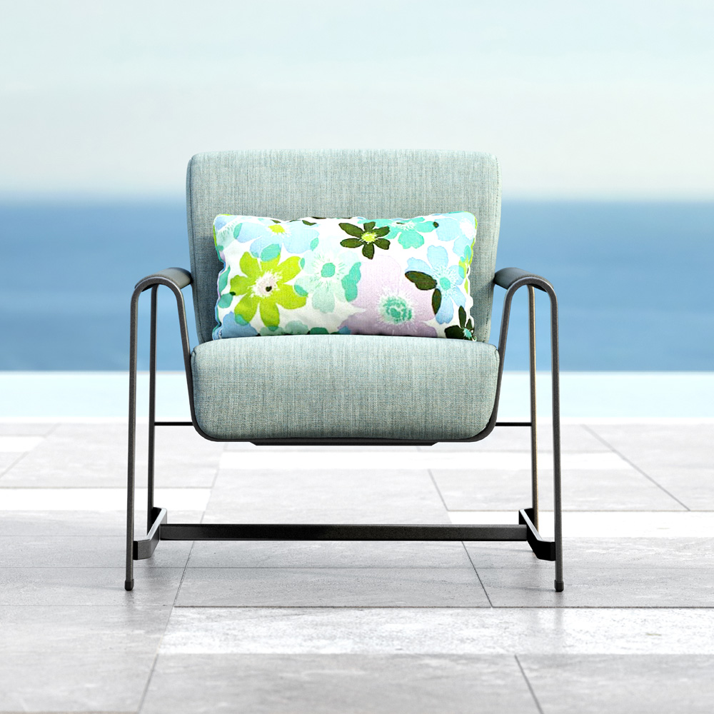 Mila Cushion Chat Chair | Homecrest at ForPatio.com