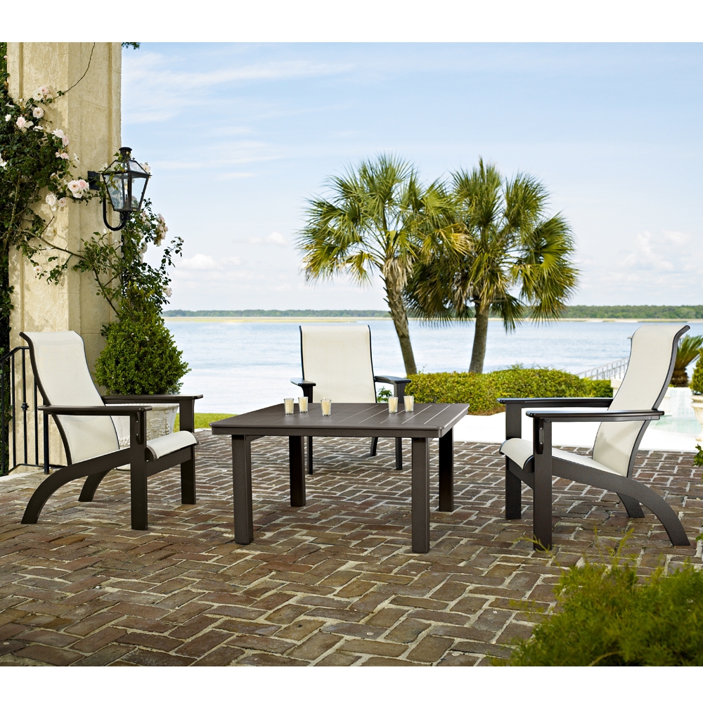 Adirondack MGP Sling Arm Chair | Telescope Casual at ForPatio.com