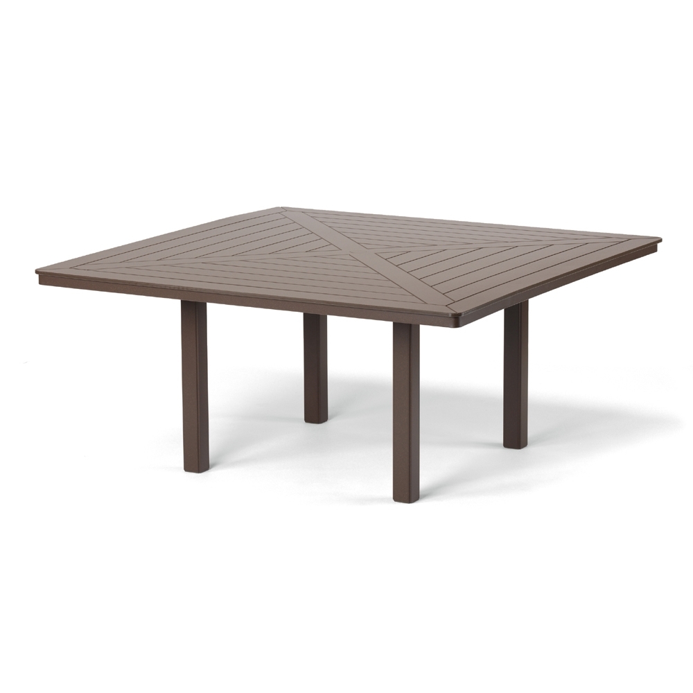 Leeward Sling Square Patio Dining Set for 8 | Telescope Casual at ...