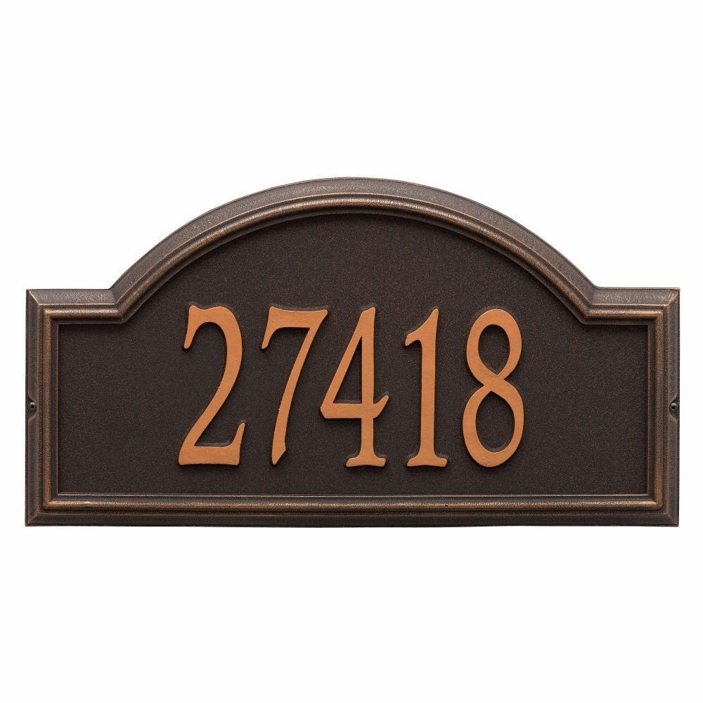 Providence Arch Estate Wall Address Plaque - One Line | Whitehall at ...