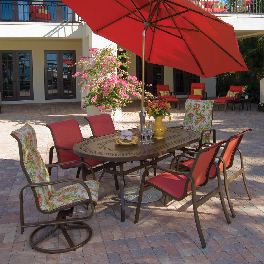 Sonata Sling High Back Dining Chair | Windward at ForPatio.com